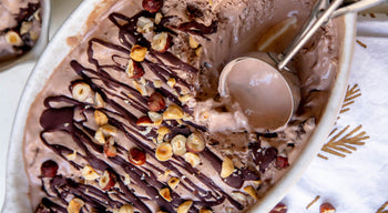 Receta de helado de Ferrero Rocher keto – Keto con Laura