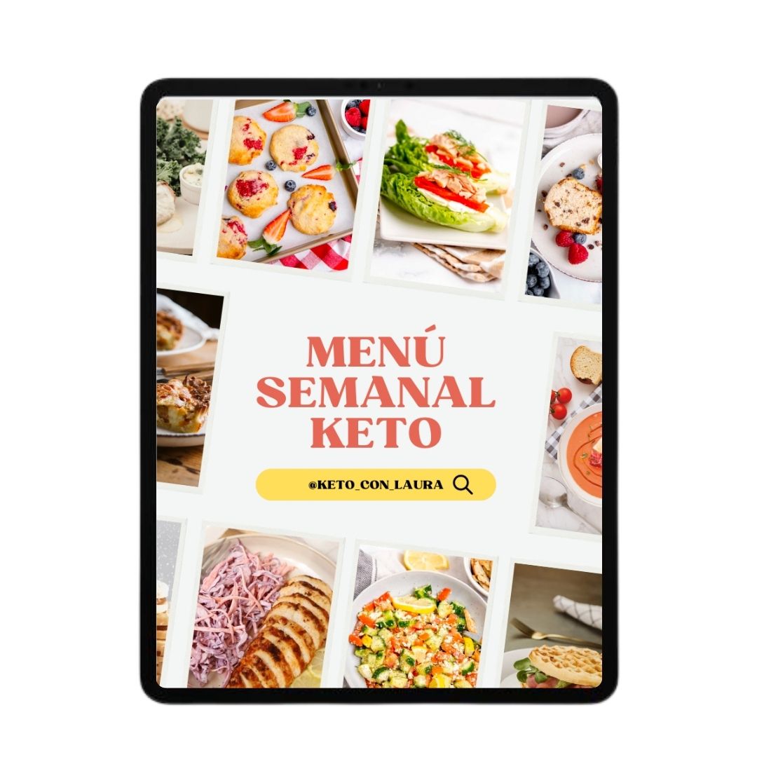 MENÚ SEMANAL 2 KETO GRATIS - Keto con Laura